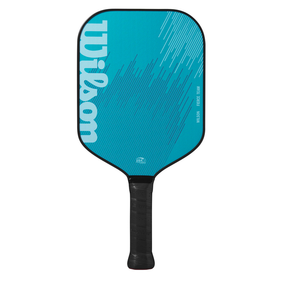 Wilson Fierce Team 13mm Pickleball Paddle - Blue – Pickleball Superstore