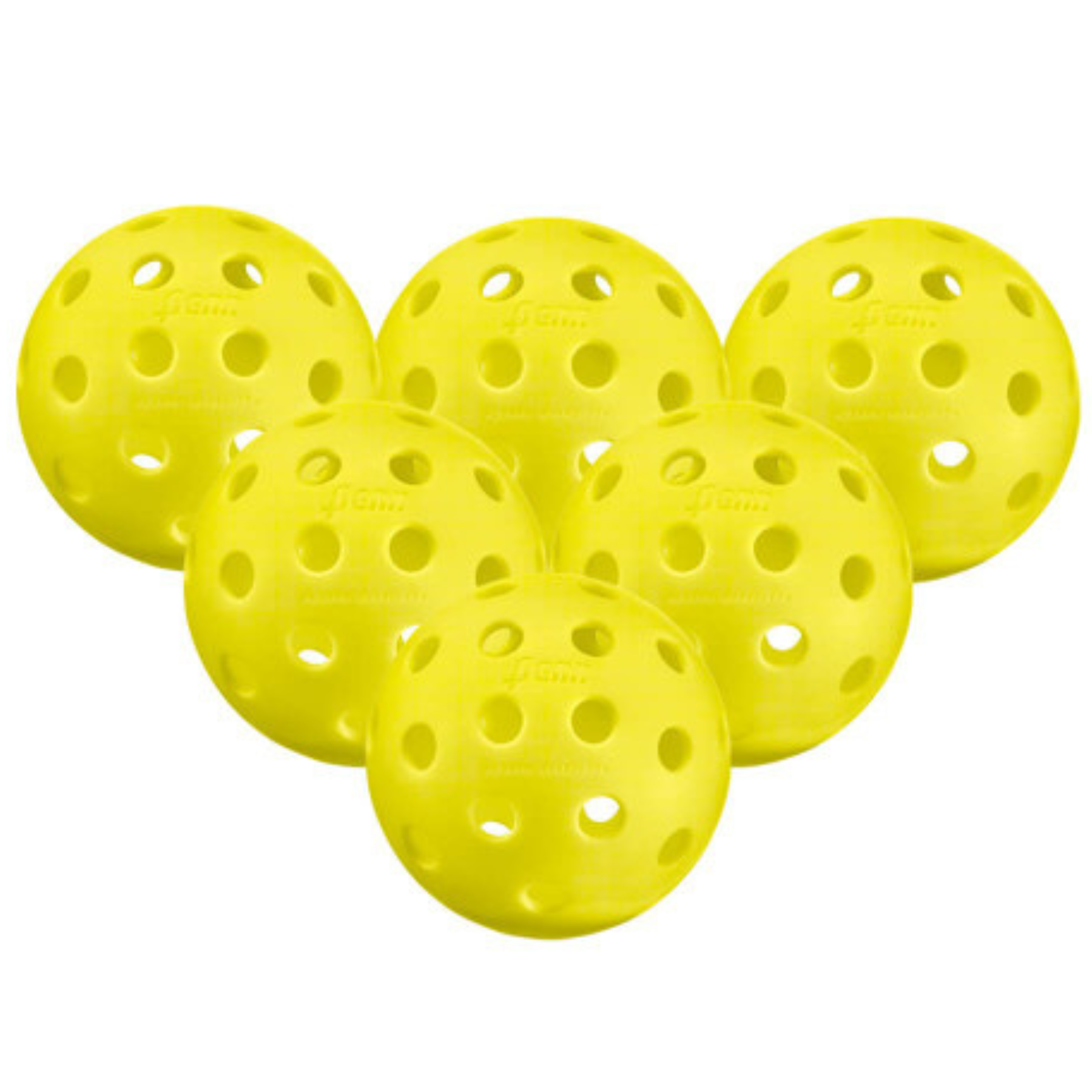 Penn 40 Outdoor Pickleball 6 Pack - Yellow – Pickleball Superstore