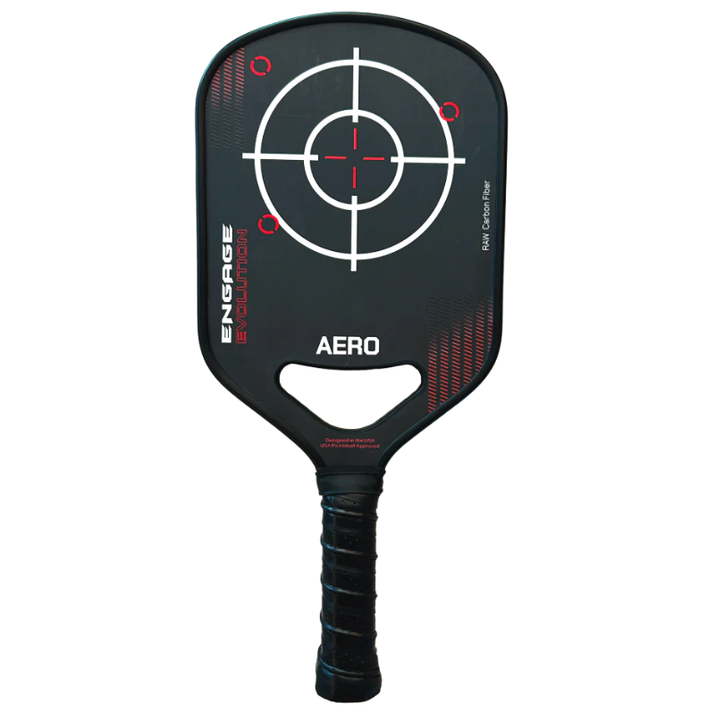 Engage Evolution Aero Elongated Pickleball Paddle - Scarlet Red ...