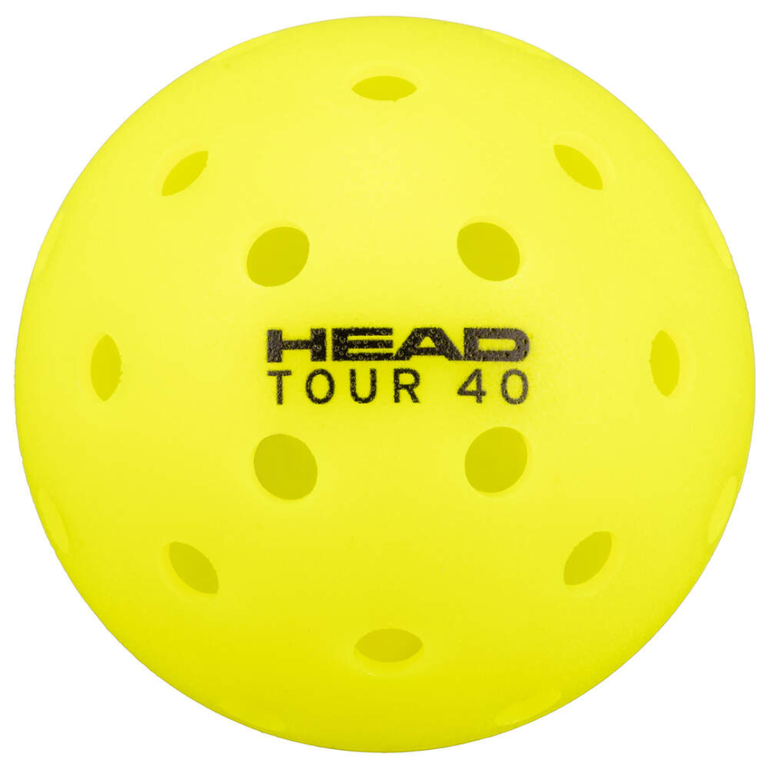 Head Tour 40 Pickleballs - 100 Pack – Pickleball Superstore